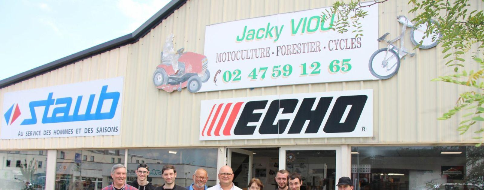 Jacky Viou cède son entreprise de motoculture | Loches Sud Touraine
